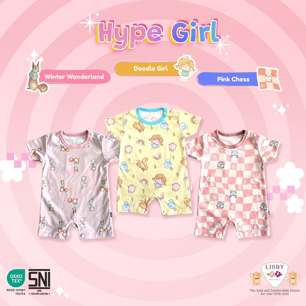 LIBBY Hype Girl Motif Quadrilateral Frog Shirt (1 pcs) | Shopee Philippines