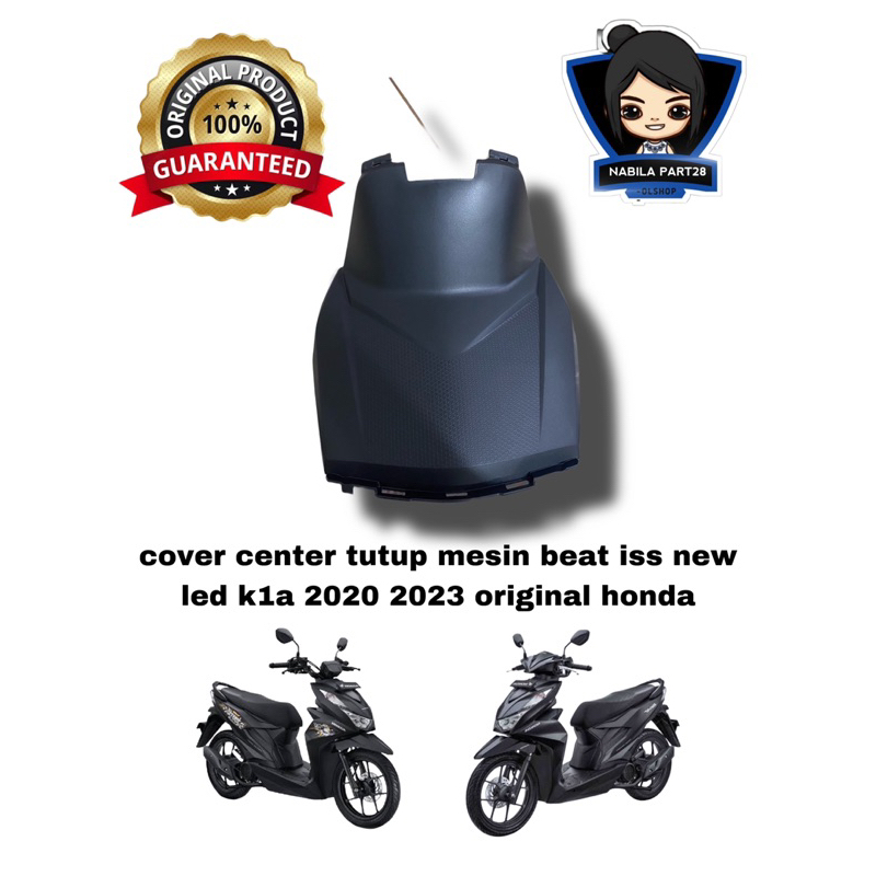 MESIN Cover center engine cover beat iss new led k1a 2020 2021 2022 ...