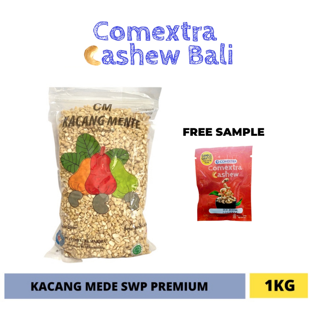 Comextra Raw Broken Cashew Nuts SWP PREMIUM 1 Kg - Sulawesi Cashew ...