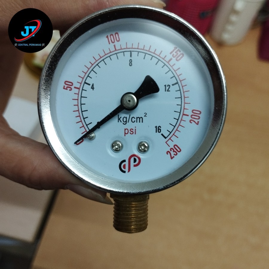 Pressure Gauge CP Manometer Boiler Steam Iron 2.5 4 6 10 16 25 60 KG ...
