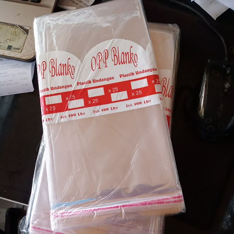 Opp Plastic 14x25 100 Sheets | Shopee Philippines