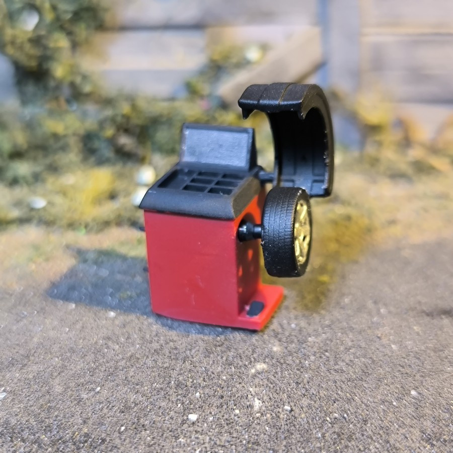 Wheel Balancer v2 Scale 1/64 - Miniature Diecast Diorama Accessories ...