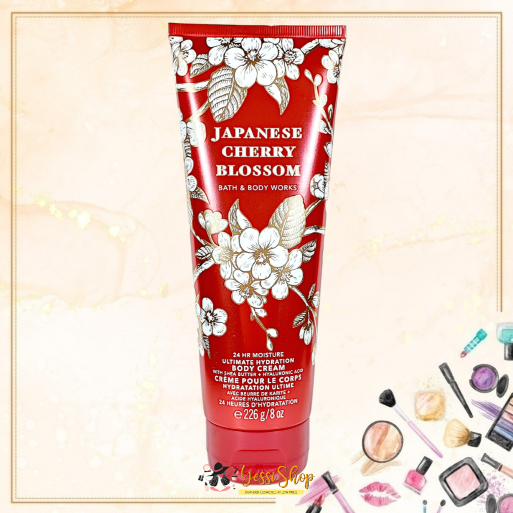 Bath & Body Works JAPANESE CHERRY BLOSSOM 24 HR Moisture Ultimate ...