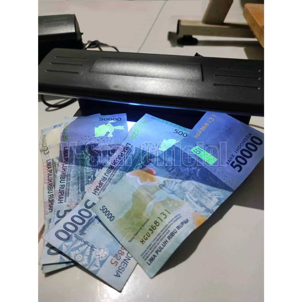 MESIN Original Money Checker Machine, Light Scan Detection Tool ...