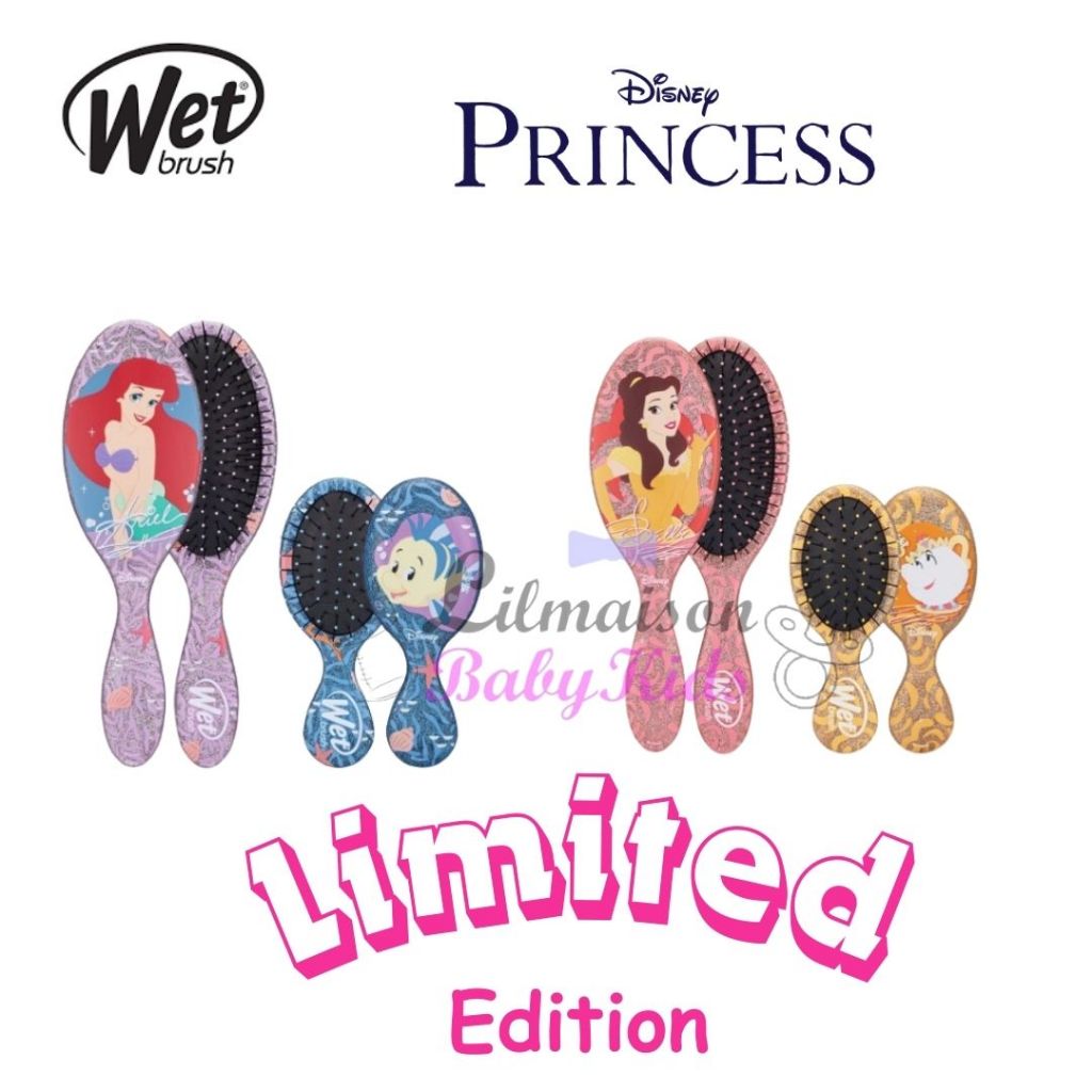 Wet Brush Wet Brush WetBrush Disney/Disney Princess Kit Ariel/Belle ...