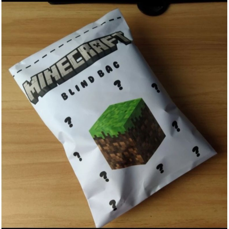 Blin Bag Minecraft Paper Squishy/ viral Toys | Shopee Philippines