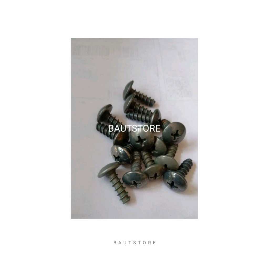 Yamaha Body Screw Bolts 5x16 Worm Thread (Pack of 10 Pieces) | Shopee ...