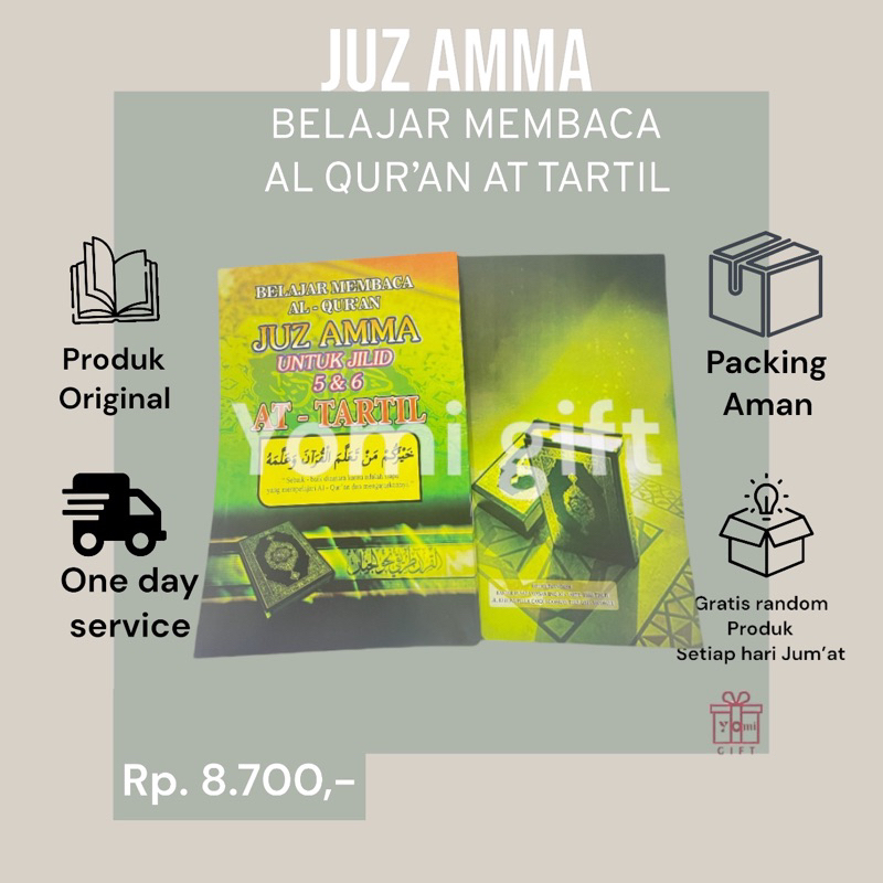 At TARTIL JUZ AMMA/ Learn To Read The QURAN AT TARTIL | Shopee Philippines
