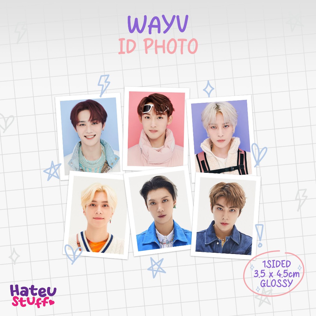 Wayv Unofficial ID Photo Resonance, SMCU Palace | Shopee Philippines