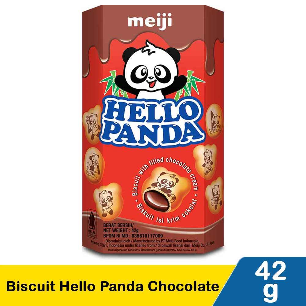Hello PANDA Biscuits Chocolate Flavor 42g | Shopee Philippines