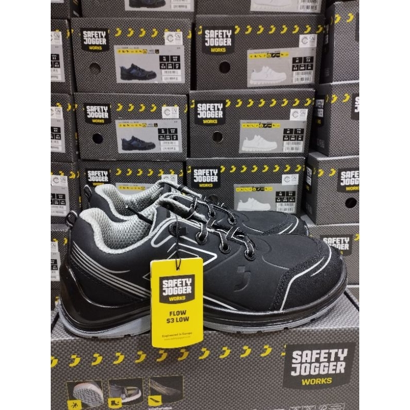 S3 Flow Low Jogger Safety Shoes | Shopee Philippines