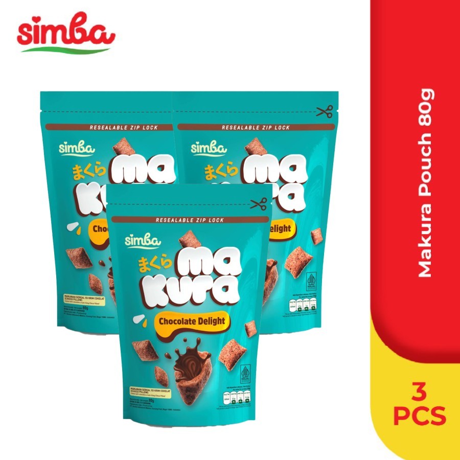 Simba Makura Chocolate 3 Pcs x 80g | Shopee Philippines