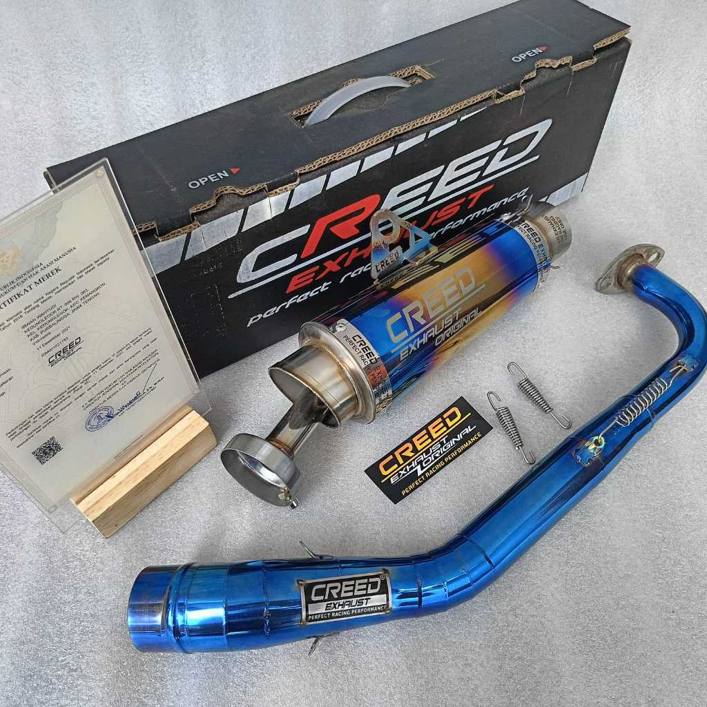 Creed Racing Exhaust Sounds Out Of Gahar PNP For Aerox Lama/New Beat ...