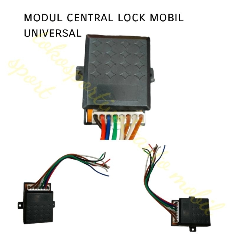 UNIVERSAL CAR CENTRAL LOCK SWITCH RELAY MODULE CAR SENTRAL LOCK MODULE ...