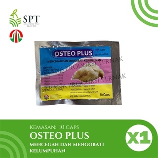 Osteo PLUS 10 CAPS Prevent And Treat Paralysis In Chickens | Shopee ...