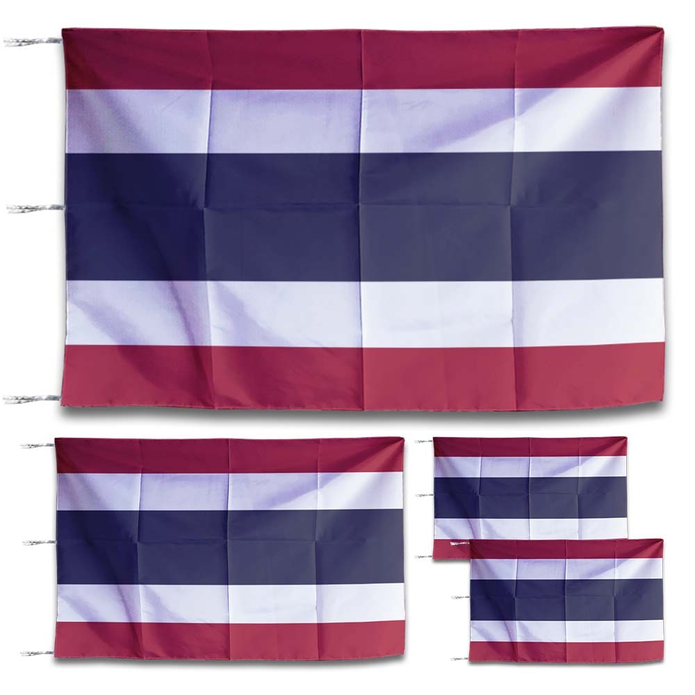 Thailand Country Flag - Small-Large Size Velvet Satin Material ...