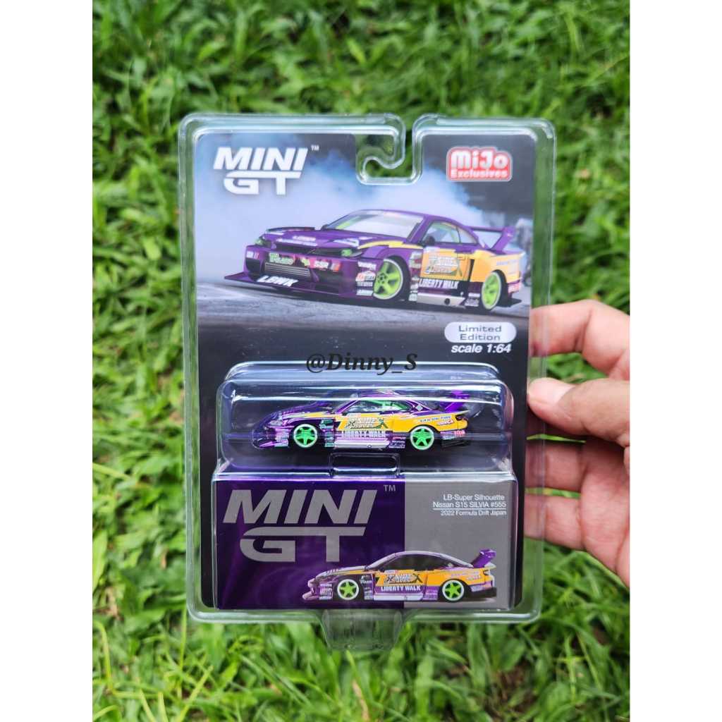 Mini GT 576 MiJo Exclusives LB-Super Silhouette Nissan S15 SILVIA 555 ...