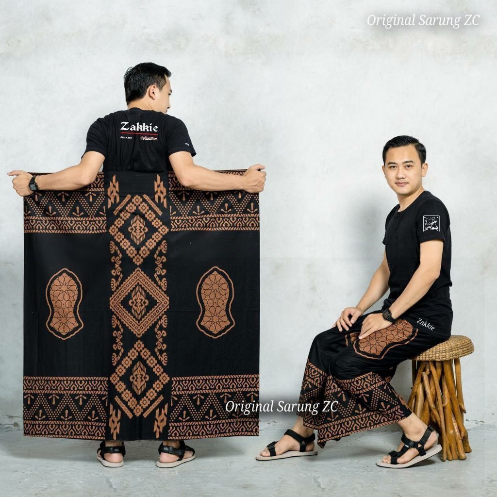 Trompah Sarong / Men's Batik Sarong / Batik Motif Sarong / Kang Santri ...