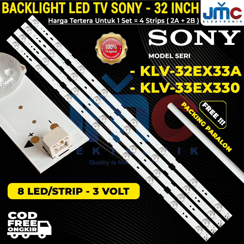 Sony 32 Inch TV BACKLIGHT KLV-32EX33A KLV-32EX330 | Shopee Philippines
