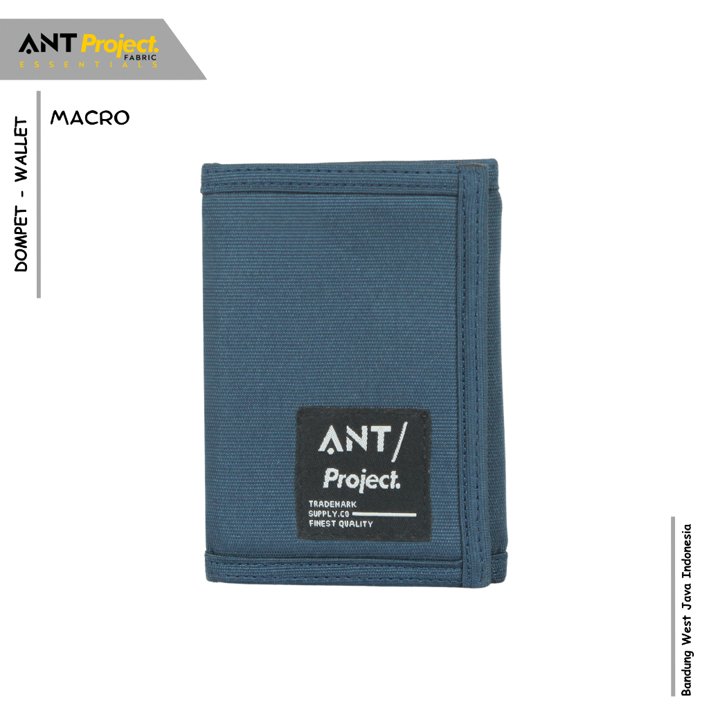 Ant PROJECT - MACRO Men's Folding Wallet ATM Money Card Wallet | Shopee ...