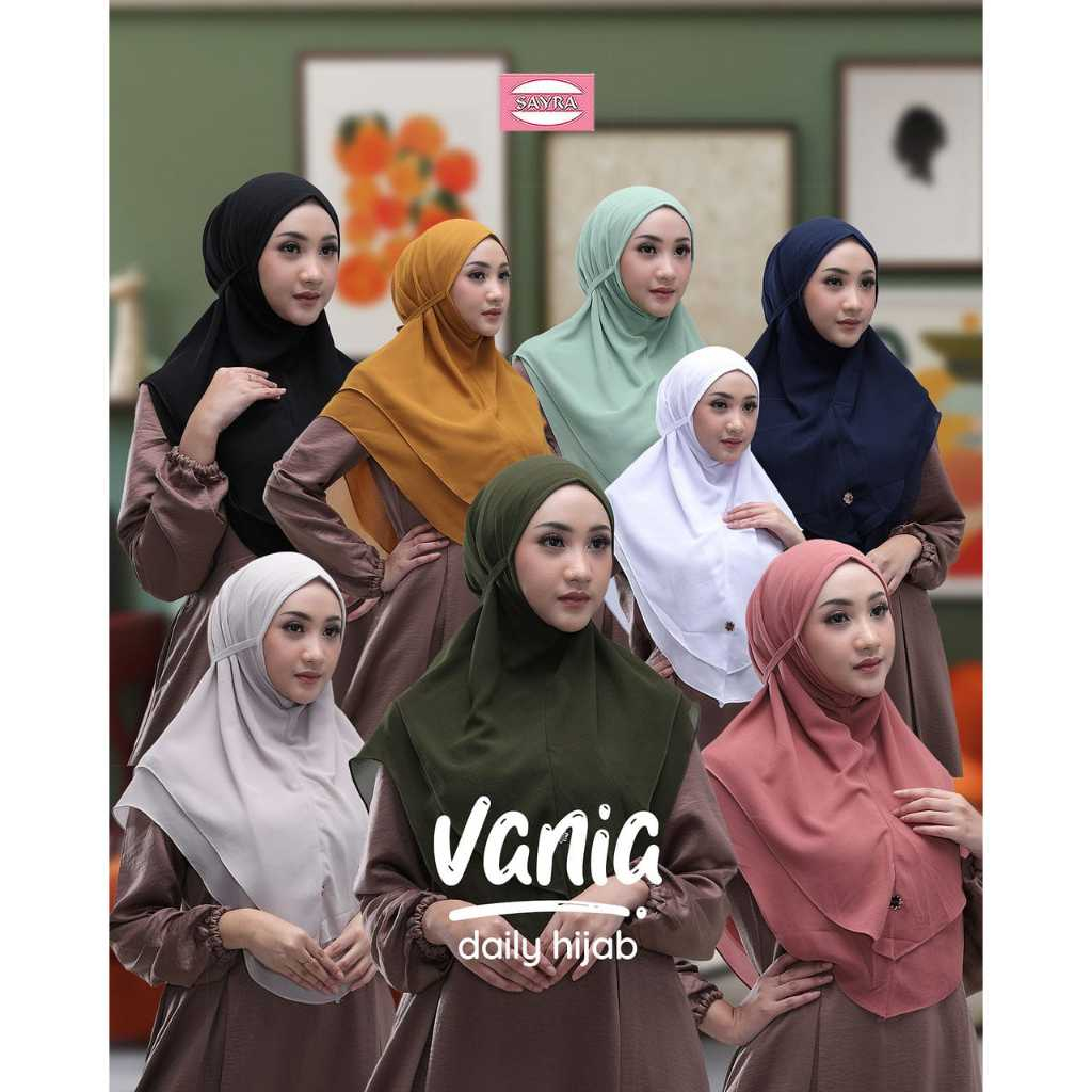 Bergo hijab hijab instant ceruty ceruti daily dayli beautiful vania by ...