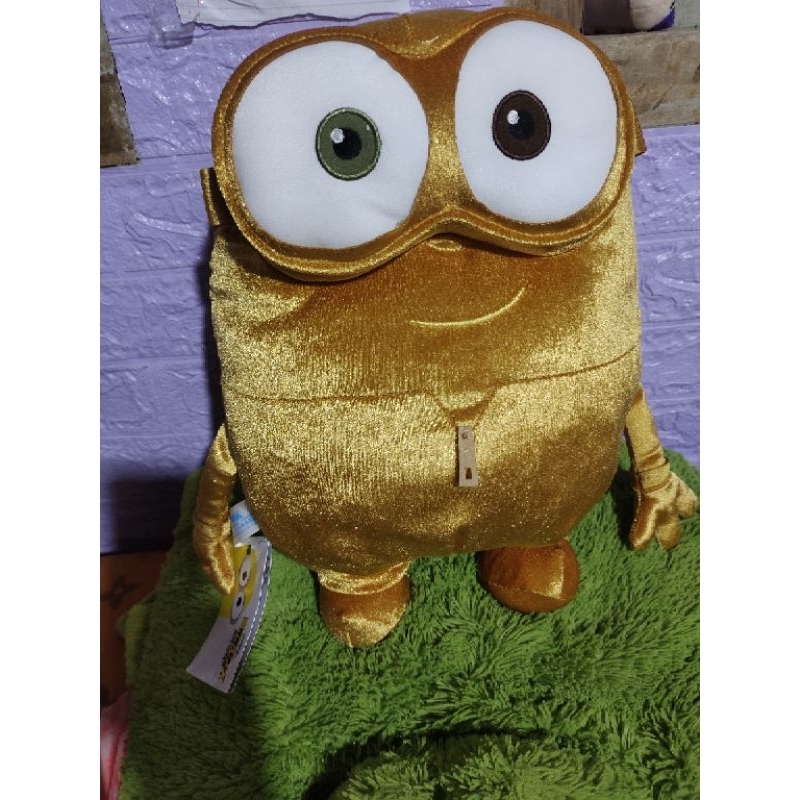 Minion Bob gold size 45 cm | Shopee Philippines