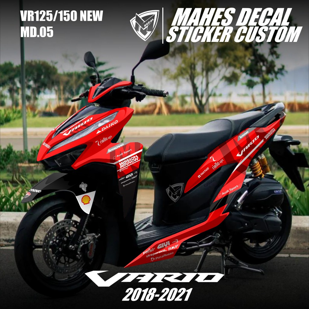 Decal Sticker Vario Fullbody - Dekal Sticker Custom Design Vario 125 ...