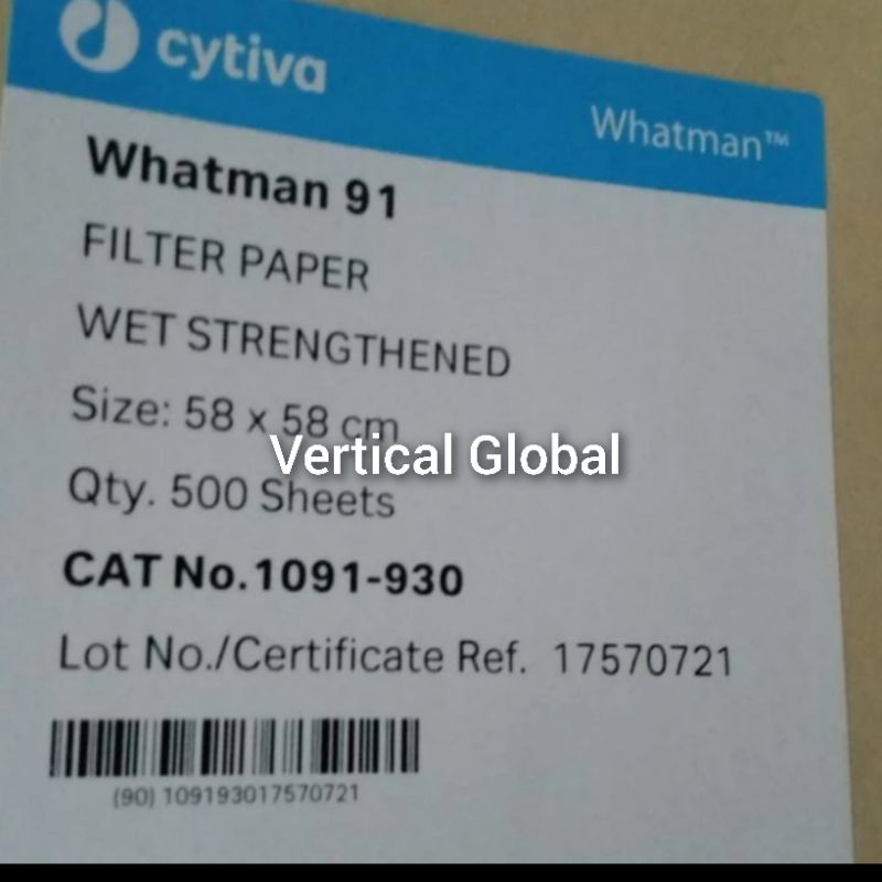 Whatman no 91 58 x 58 cm 1091-930 Coarse Filter Paper Sheet | Shopee ...