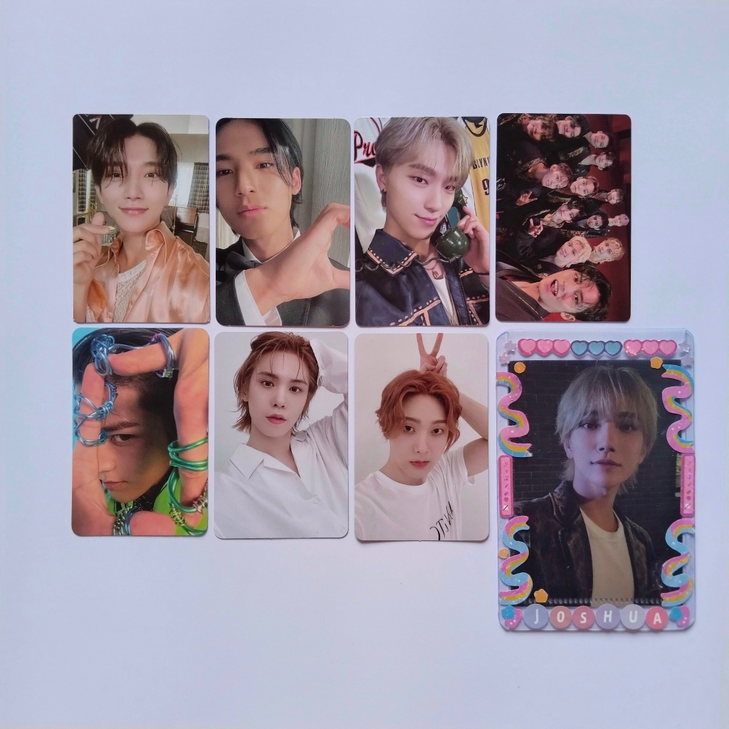 Pc mingyu Joshua fml carat ver fallen misfit heart cheek Taeyong shalala collection ver Dino ...