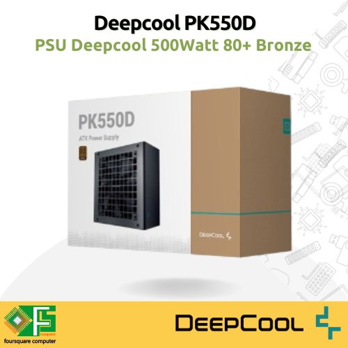 PSU Deepcool PK550D 500w 80+ Bronze | 500 Watt | Shopee Philippines