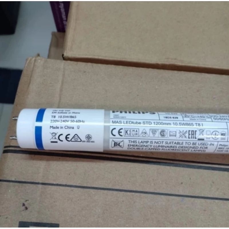 Philips master Led tube TL lamp 10,5w/865, 1200mm | Shopee Philippines