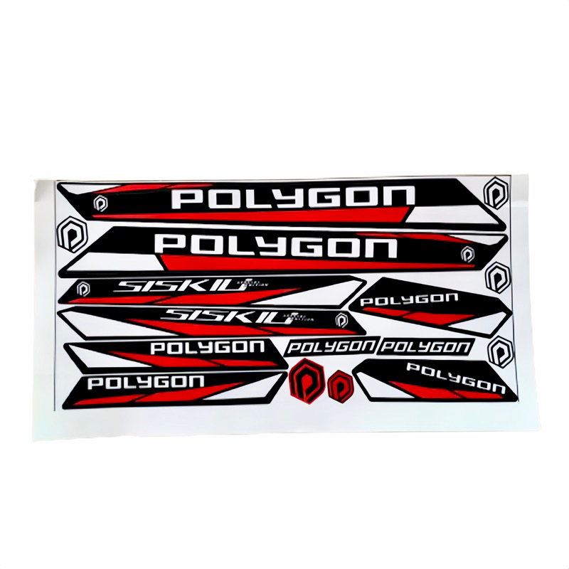 Polygon Siskiu Bicycle Sticker Special Custom Striping Sticker | Shopee ...