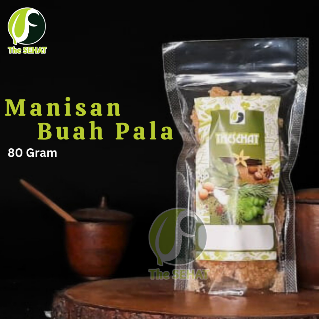 TheHealthy Indonesian Nutmeg Sweets Original Dried Nutmeg Various ...