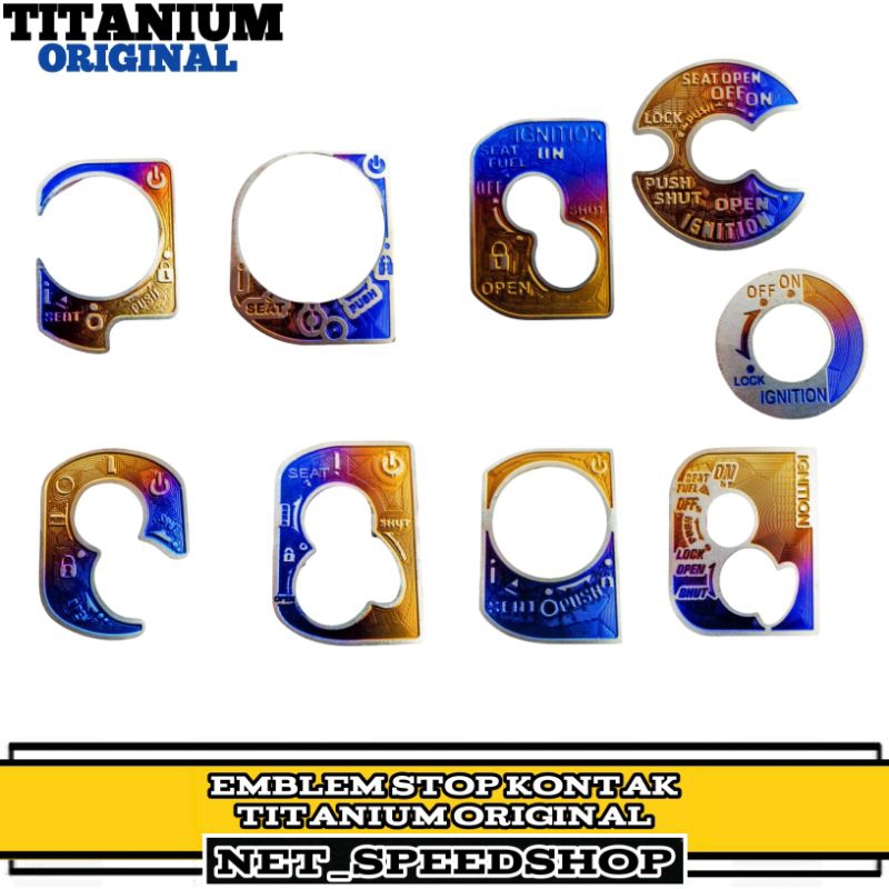 Vietnam Original Titanium Ignition Key Emblem | Vietnam Original ...