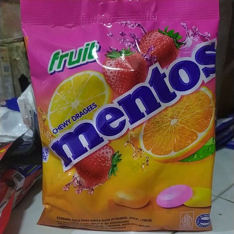 Mentos mint Candy mentos fruit Candy 1pack | Shopee Philippines