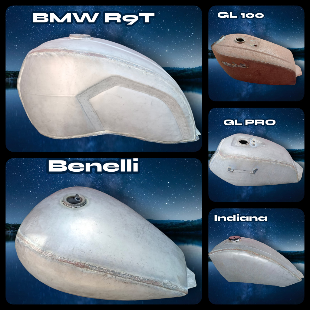 Bmw R9T Tank Custom Motorcycle Tank Benelli Eagel patagonian tank GL ...
