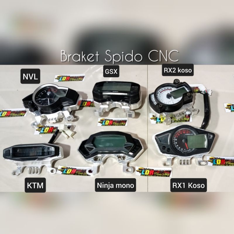Complete Spido CNC Bracket PNP Shok ninja/Honda Tiger GL MP | Shopee ...