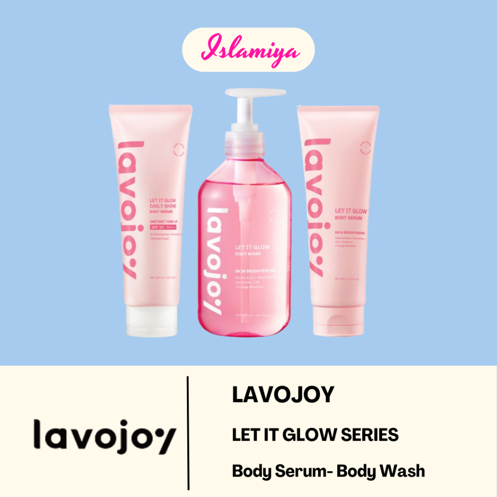 Lavojoy Let It Glow Body Series | Body Serum Skin Brightening | Body ...