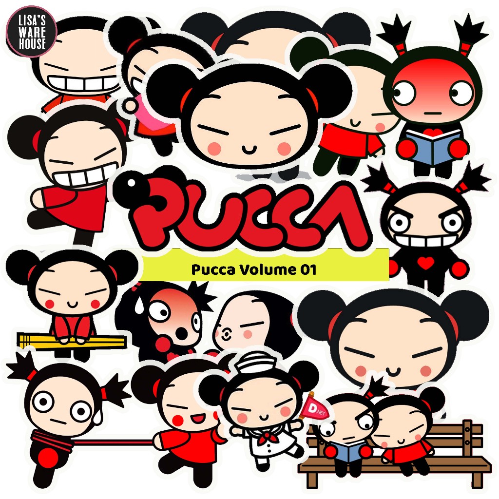 Pucca Sticker Volume 01 | Shopee Philippines