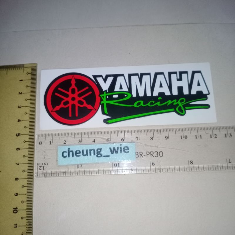 Yamaha Racing logo Sticker / Sticker 1bh | Shopee Philippines