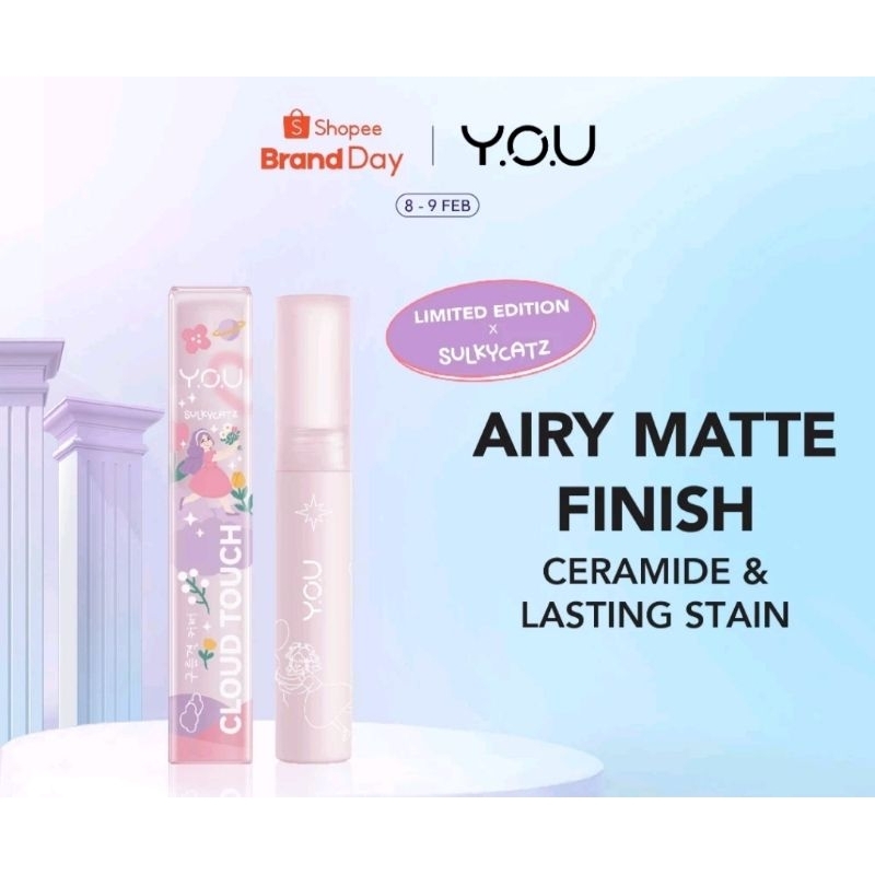 YOU CLOUD TOUCH AIRY LIP TINT Lip Tint Lip Stain | Shopee Philippines