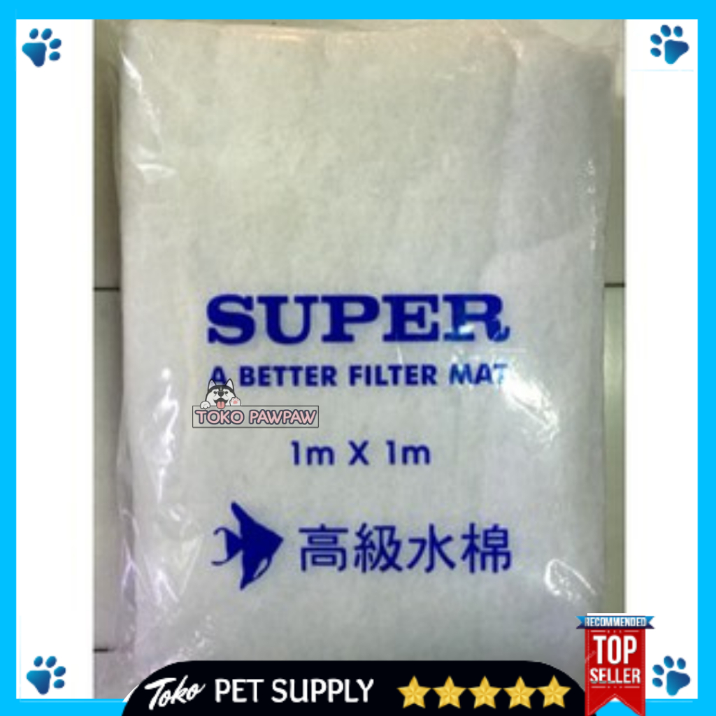 Super FILTER MAT 1M x 1M FILTER MAT 1M x 2M Foam FILTER Media Aquarium ...