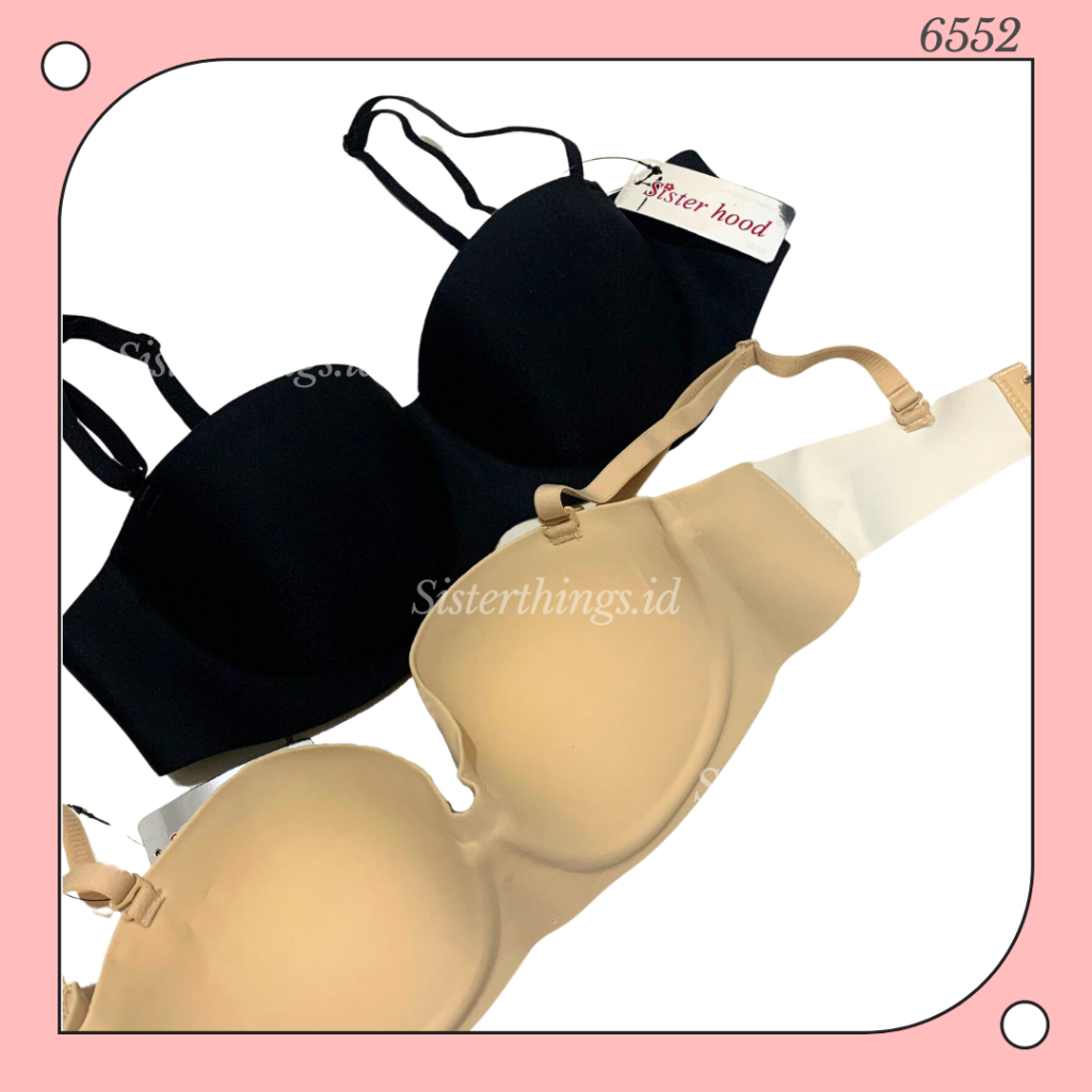SISTERHOOD 6552 MEDIUM ANTI-SLIP SEAMLESS BRA WITH WIRE | Shopee Philippines