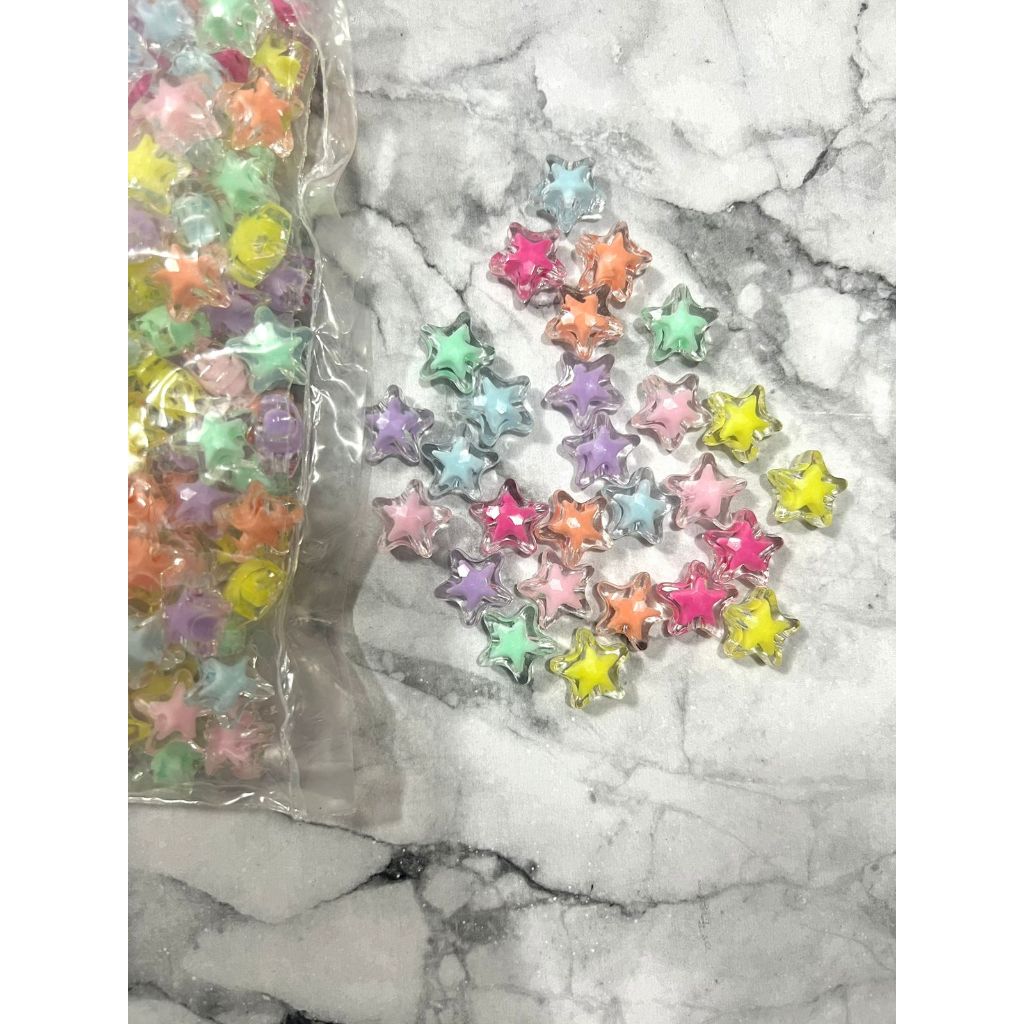 10 pcs Crystal Mote Beads Meronce DIY Handicraft Pearl Ring Bracelet ...