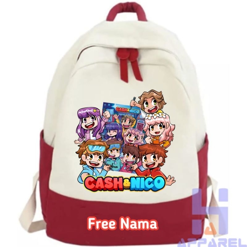 Cash AND NICO MINECRAFT CHILDREN'S BACKPACK | Shopee Philippines