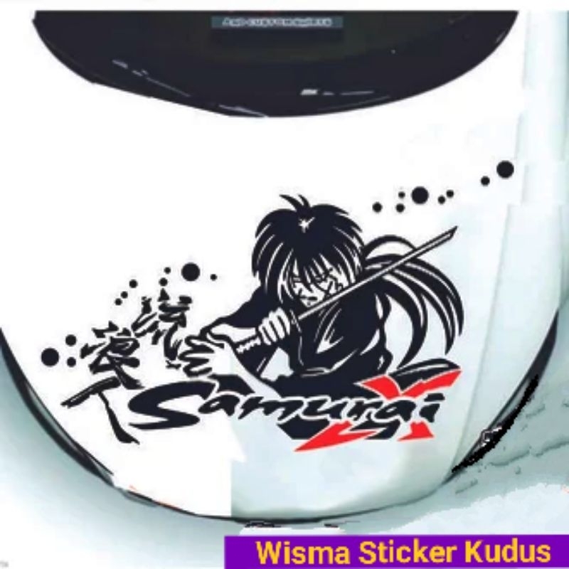 Samurai-x Stickers/Car Hood Stickers/Car Stickers/Cartoon Stickers/Cool ...
