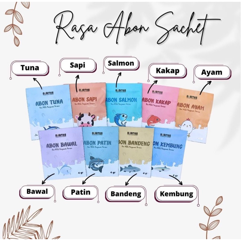 Halal Baby Shredded Mpasi 4 gr / Bebites Healthy Shredded sachet ...