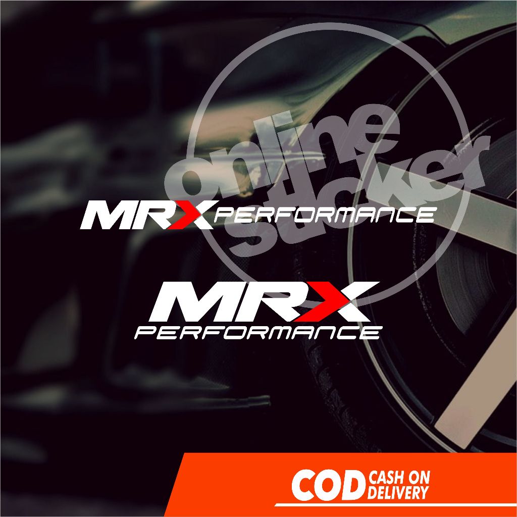 Mrx performance Sticker Original | Cutting On | Shopee Philippines