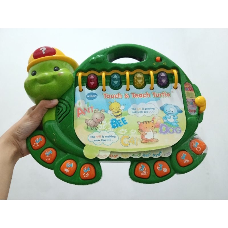 Vtech Touch & Teach Turtle Preloved (Minus) | Shopee Philippines