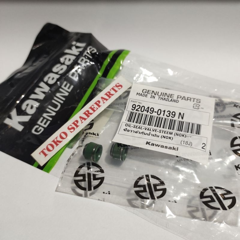 092049-0139 N Seal Sil Valve Oil Seal Valve Stem Kawasaki KLX 150 All ... 092049-0139 N Seal Sil Valve Oil Seal Valve Stem Kawasaki KLX 150 All ...